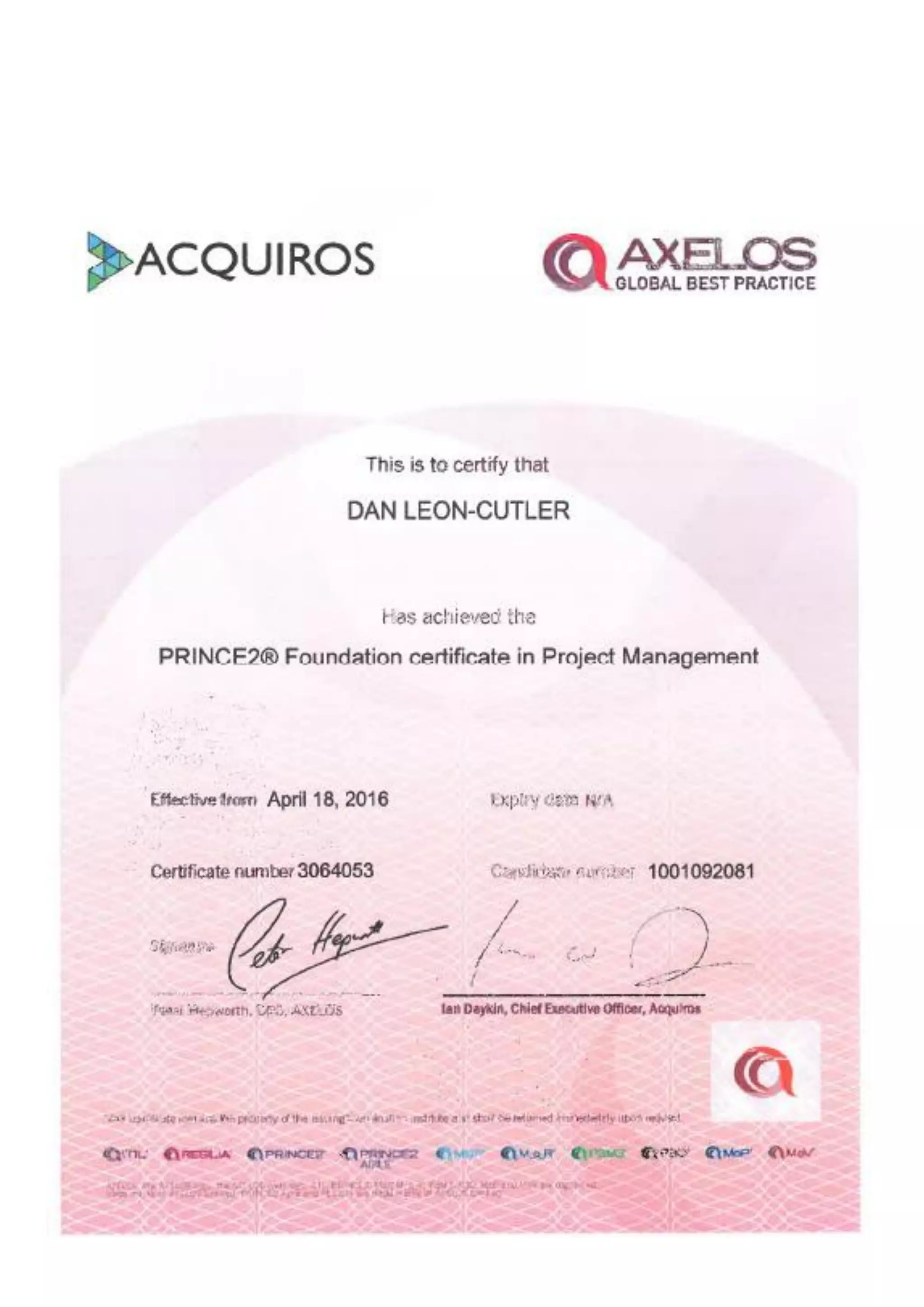 PM Certification | PDF