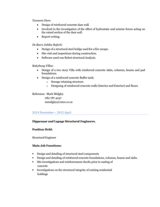 CV LM de Clercq 2017 | PDF