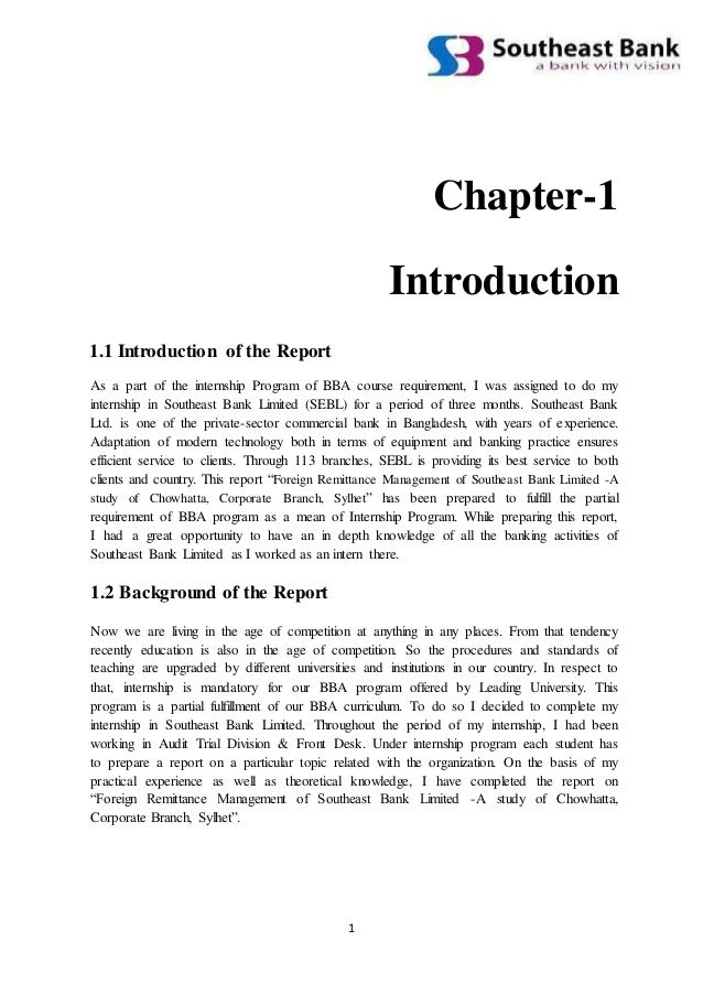 An Internship report 2nd Part An Internship report 2nd Part
