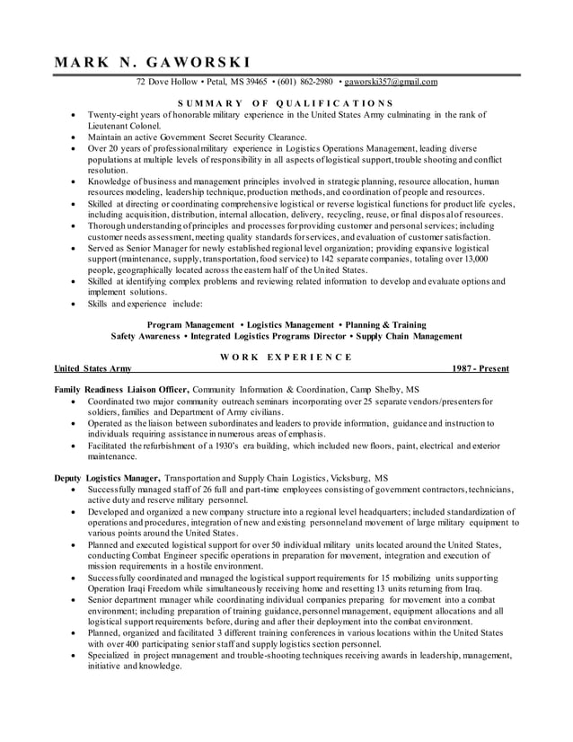 mark gaworski revised resume, 17 Dec 14 | PDF