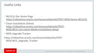 WLS12c_NewFeatures_Basics | PPT