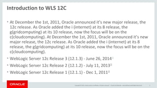 WLS12c_NewFeatures_Basics | PPT