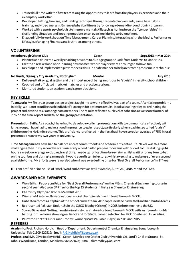 Hassan Azad Official Cv September 2016 Pdf
