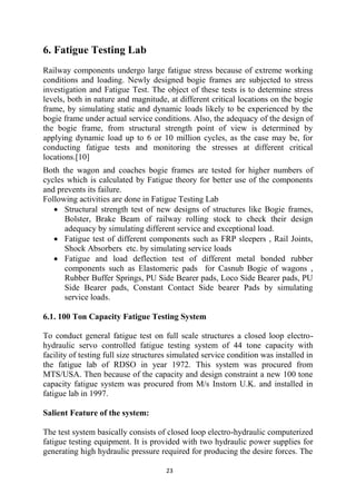 report for rdso by shivanshu | PDF