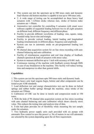 report for rdso by shivanshu | PDF