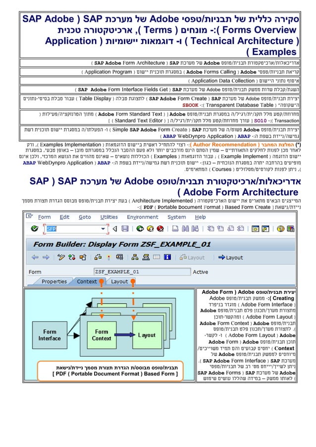 Adobe Forms Examples | PDF