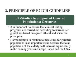 STUDIES IN SUPPORT OF SPECIAL POPULATIONS: GERIATRICS E7 | PPTX