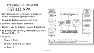 E7 tablas y figuras en estilo apa | PPTX