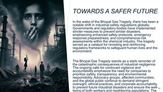 BHOPAL GAS TRAGEDY | PPTX | Medical Health