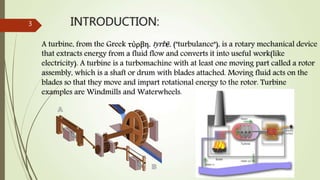 my presentation on turbines | PPTX