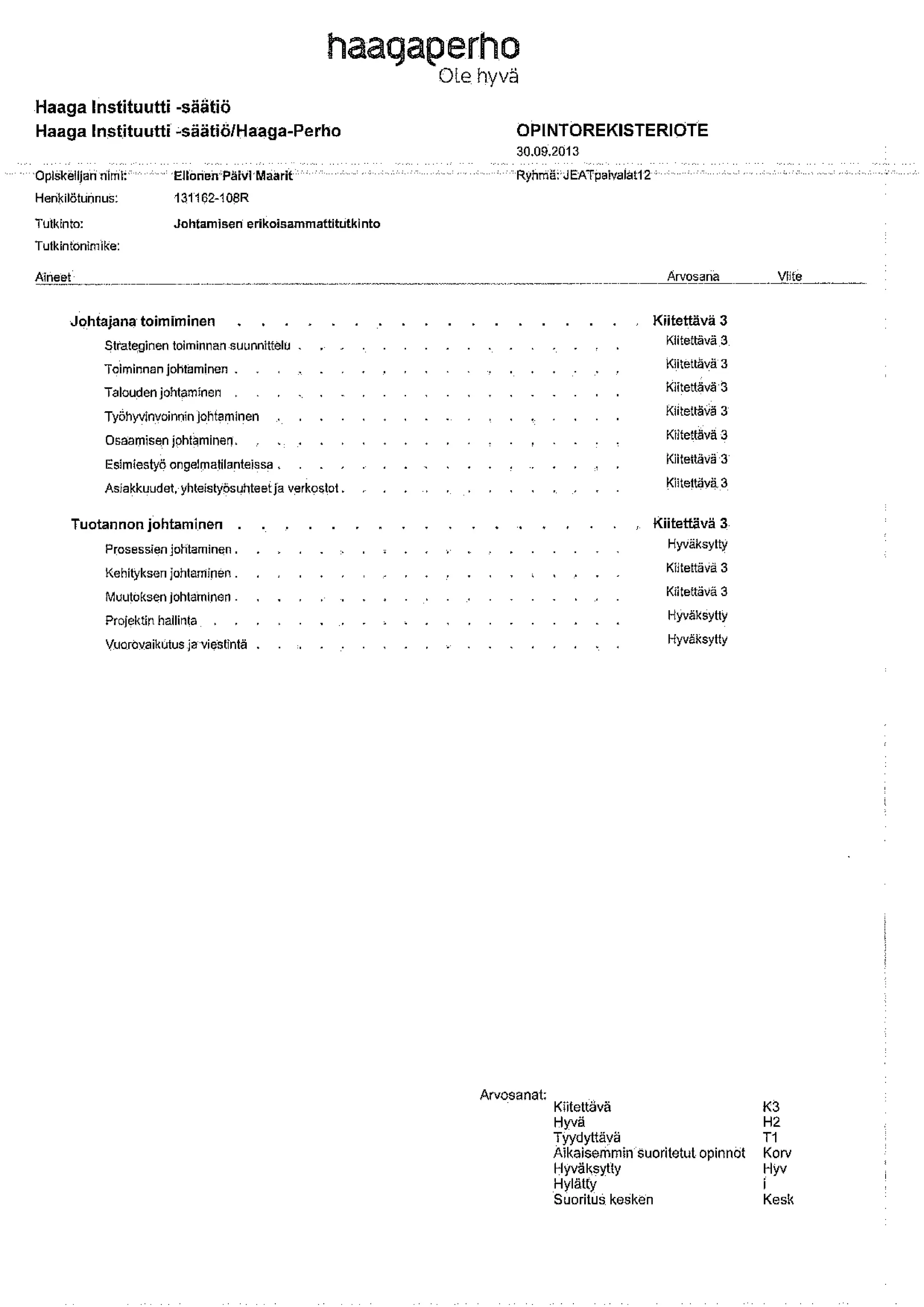 JEAT exam certificate Paivi Ellonenpdf | PDF
