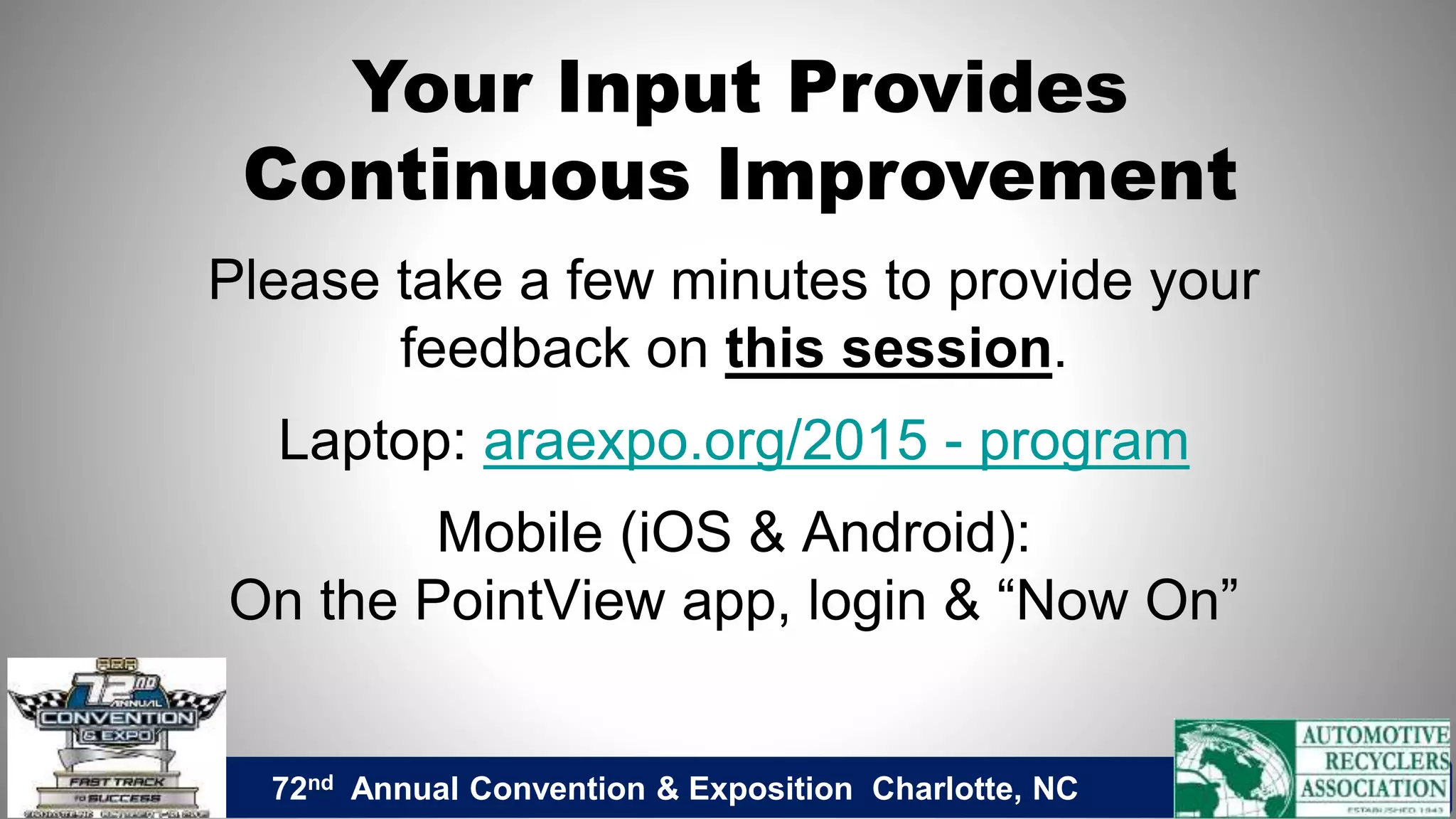 ARA PowerPoint.PaulDAdamo.Safety Culture | PPT
