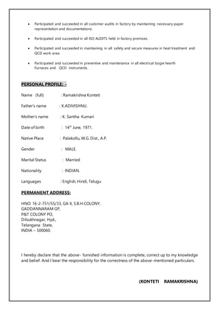 K RAMA KRISHNA | PDF