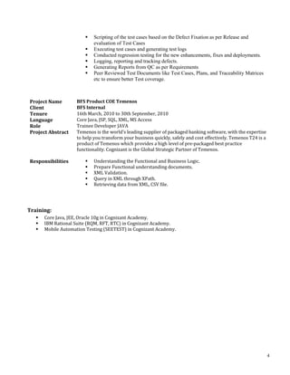 Resume_Joydip Mukherjee | PDF | Computer Software and Applications | Computing