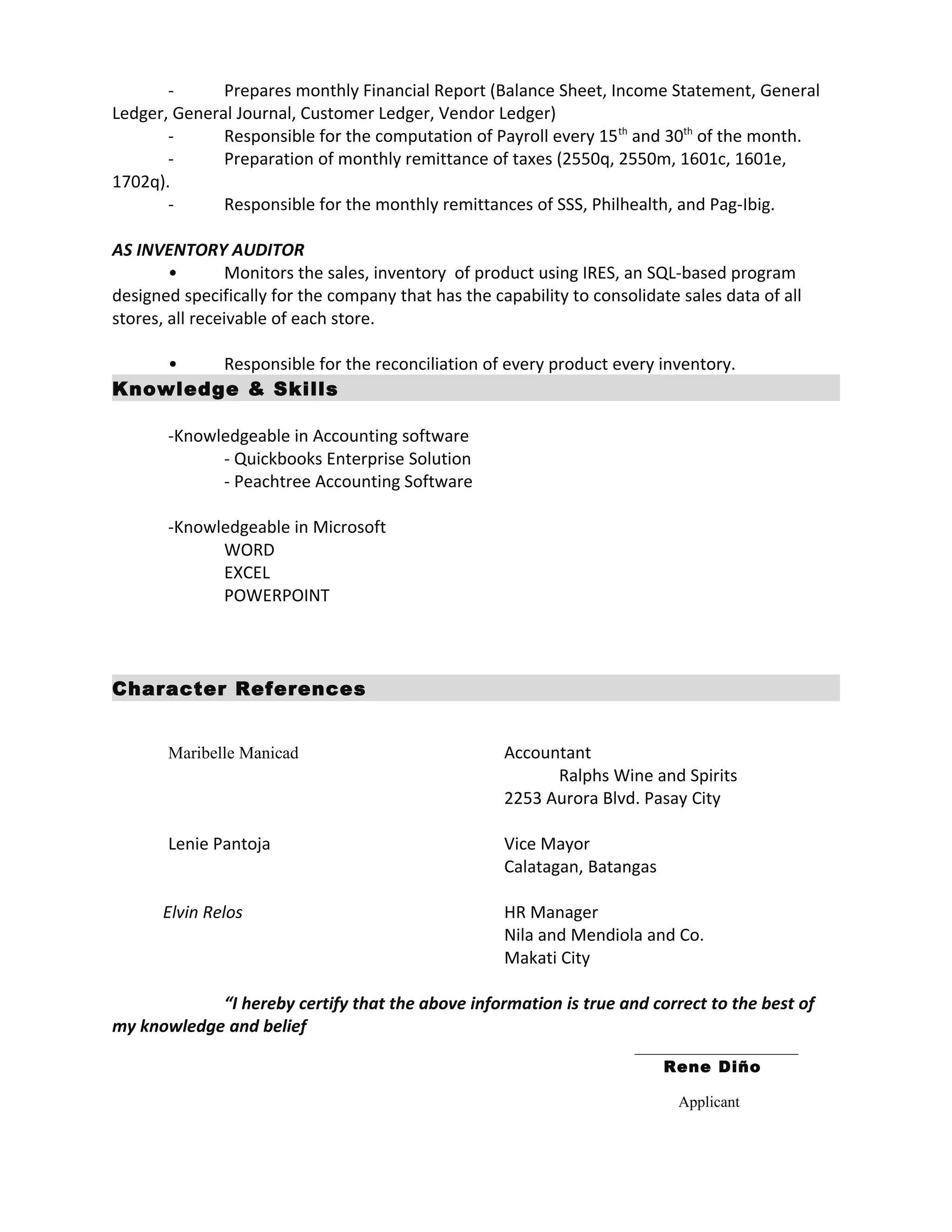 RENE RESUME (1) | PDF
