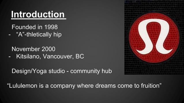 Lululemon Presentation | PPTX