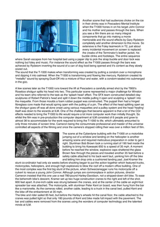 Terminator 2 20th Anniversary Retrospective | PDF