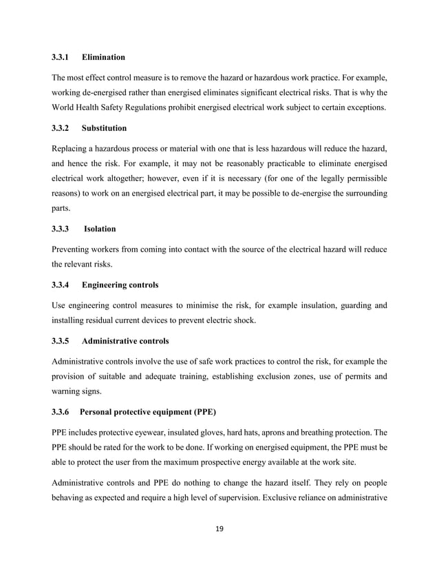 Electrical Safety in Power System Distribution | PDF