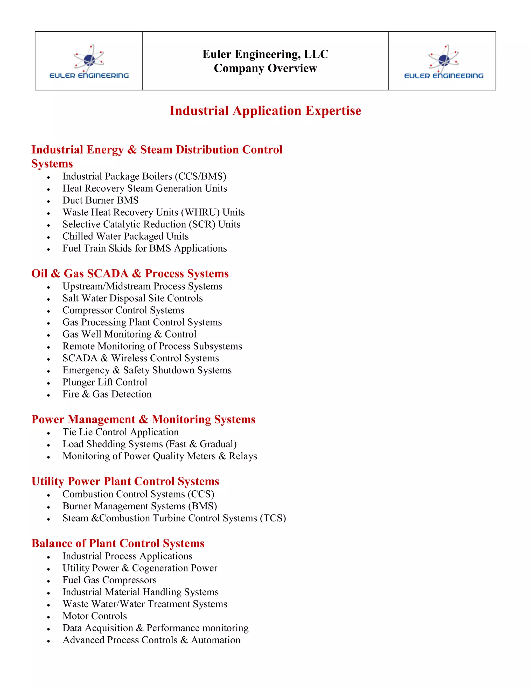 Euler Engineering Overview | PDF