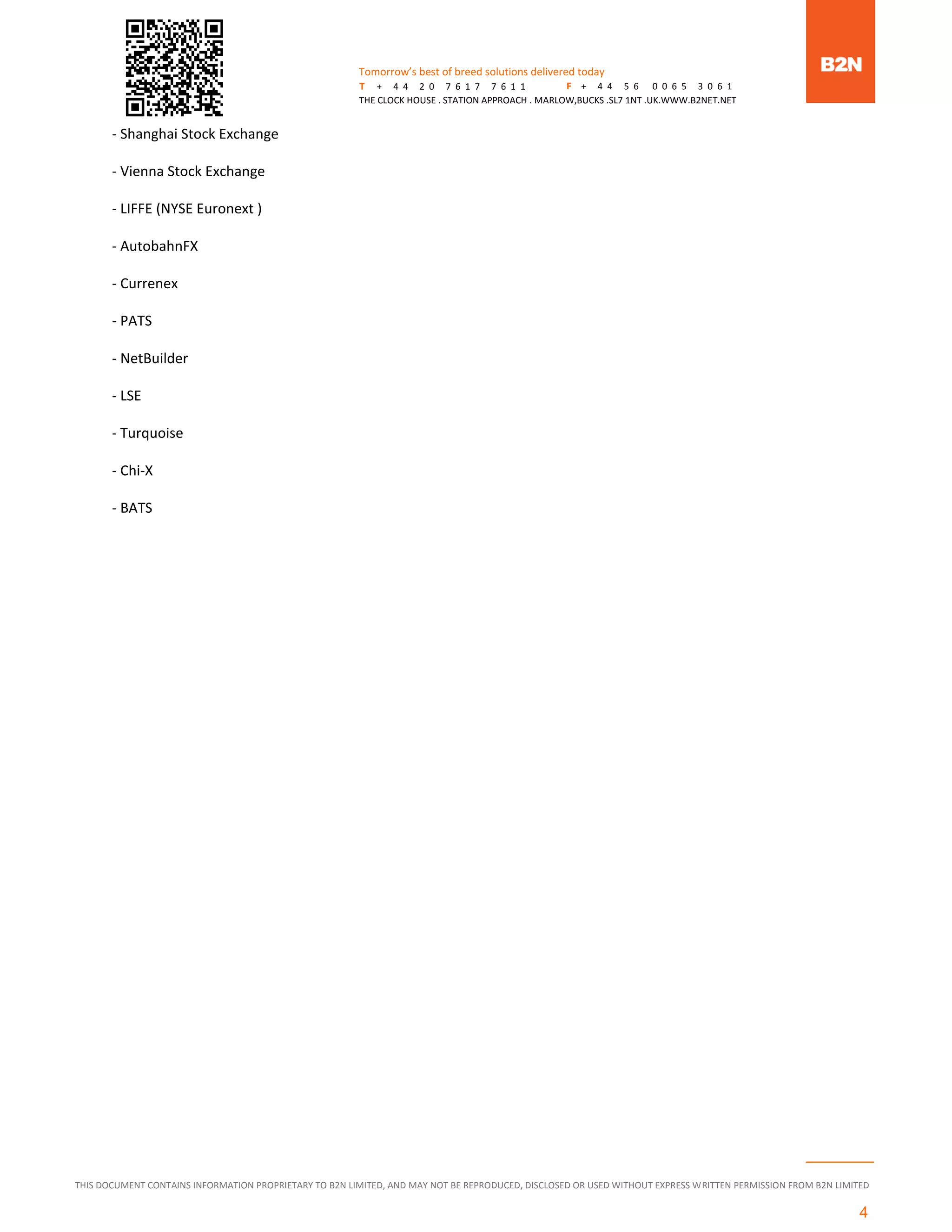 B2N Short Brochure 17062016 | PDF