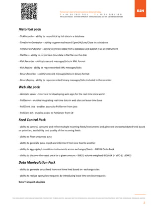 B2N Short Brochure 17062016 | PDF | Programming Languages | Computing