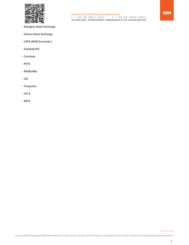 B2N Short Brochure 17062016 | PDF