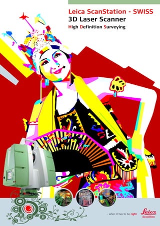 Brosure Laser 3D Scanning Systems Leica HDS Swiss Jogja | PDF