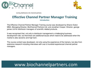 Effective Channel Partner Management Presentation | PPT