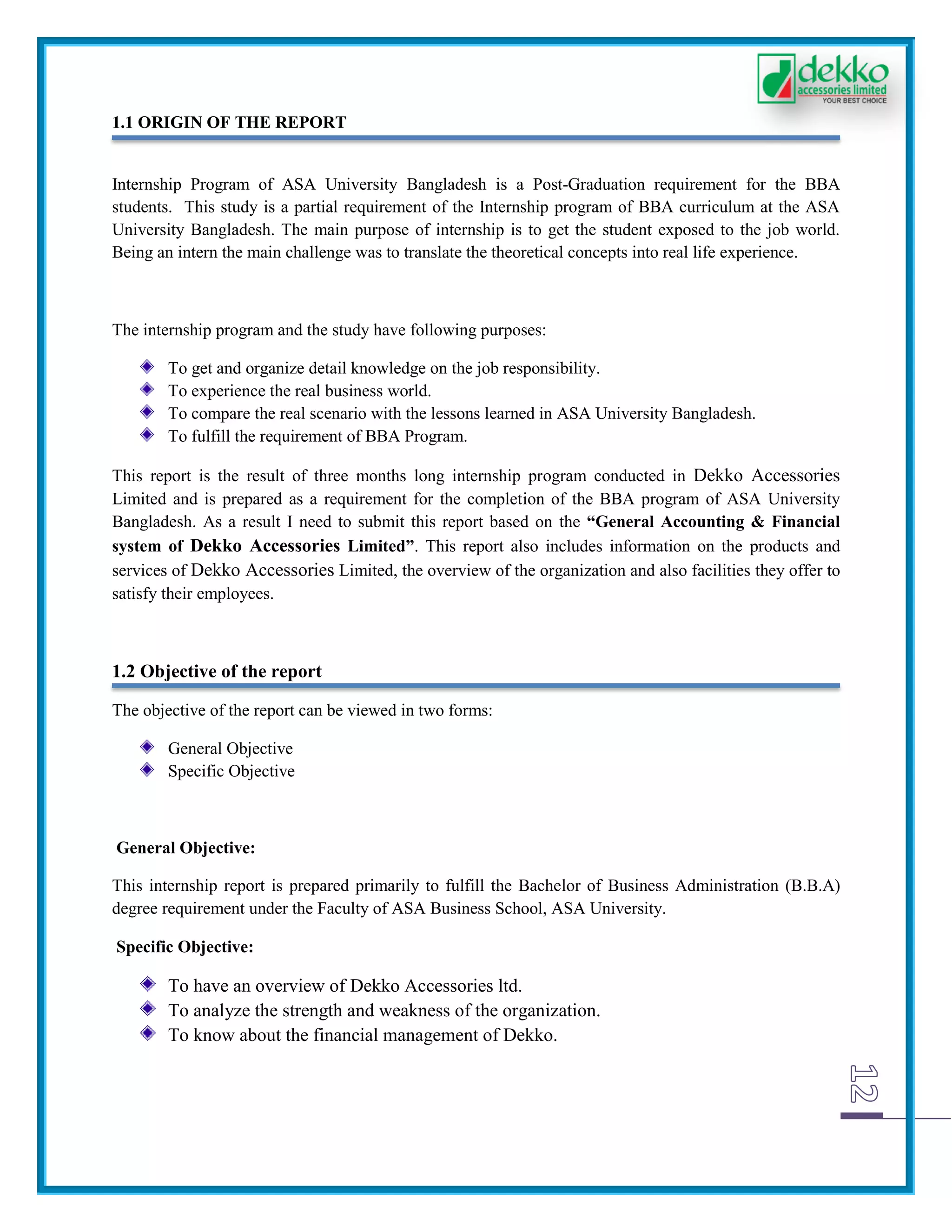 General Accounting & Financial system | PDF