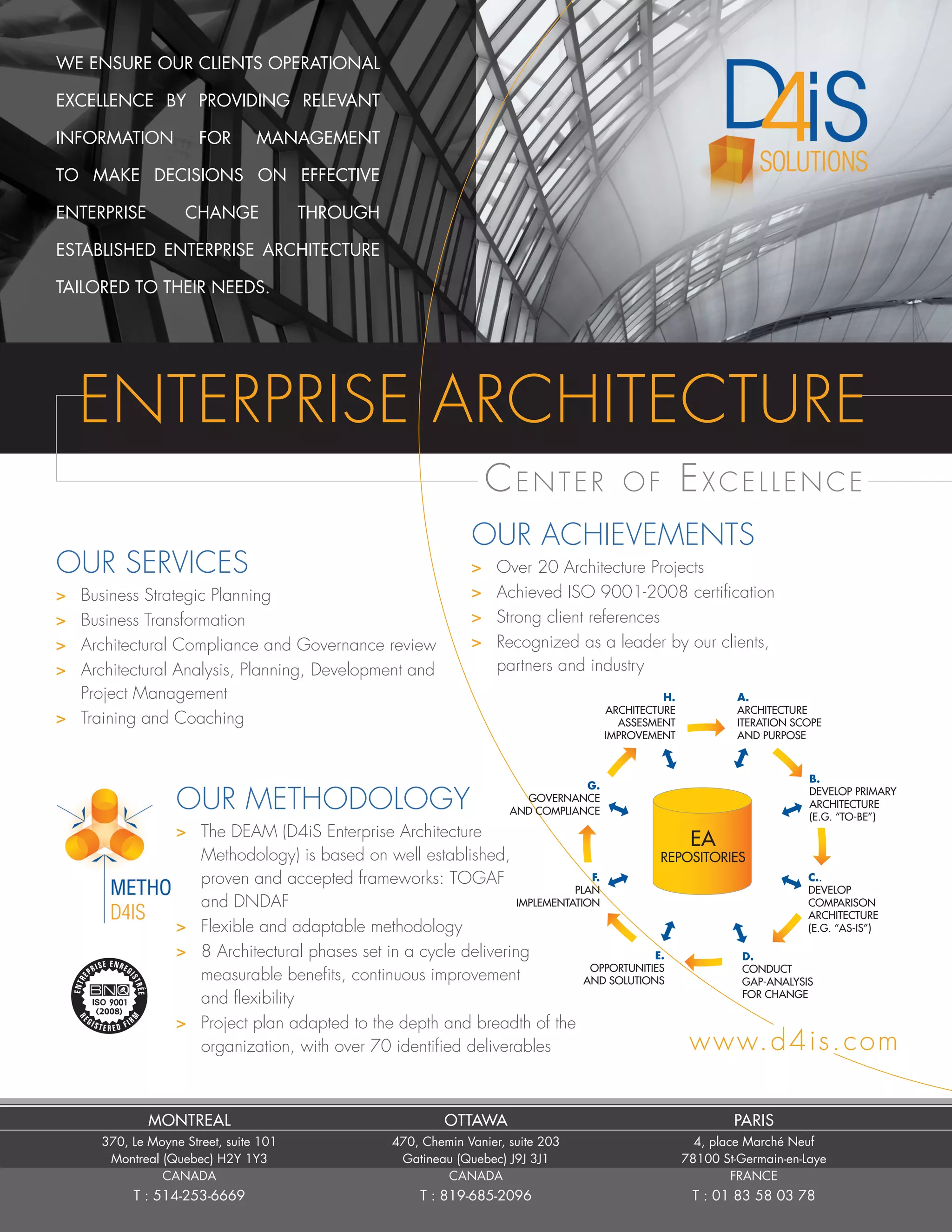 D4iS EA Brochure august 2015 | PDF