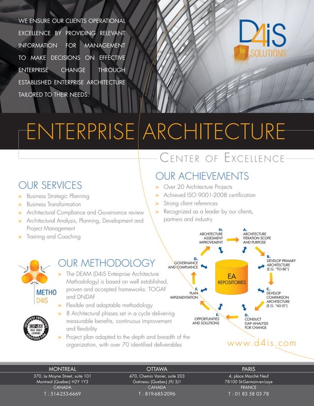 D4iS EA Brochure august 2015 | PDF