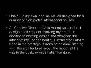 Atis Artemjevs Presentation | PPT