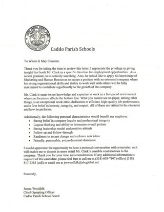 Letters of Rec | PPT