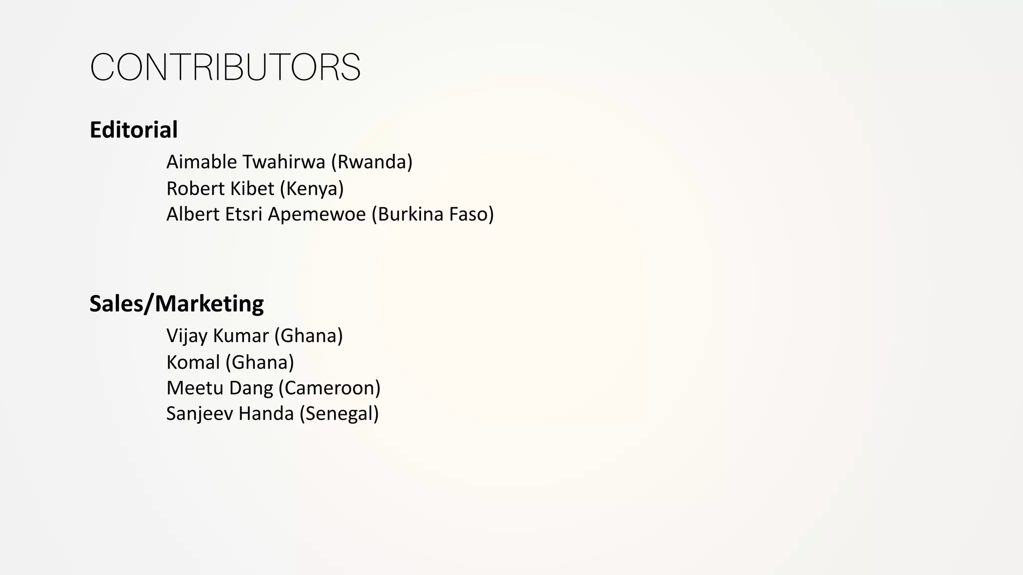 TOA Presentation | PPT