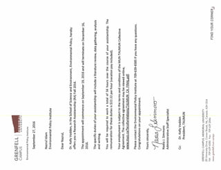 Final Appointment letter | PPT