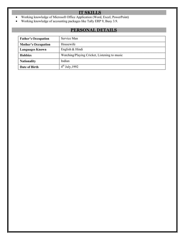 Mudit - Profile | PDF