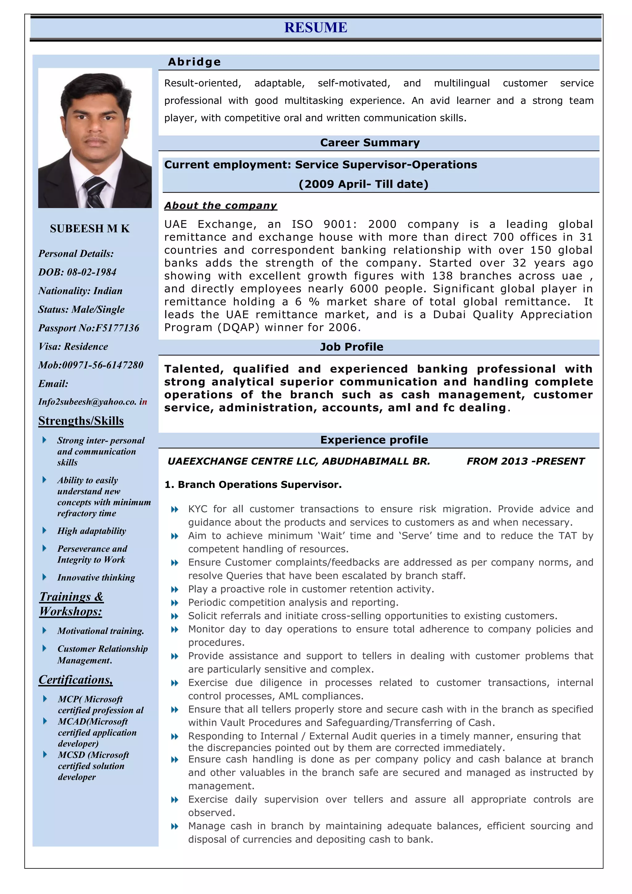 resume | PDF | Resume Writing and Advice | Job Search