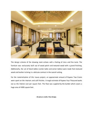 GK II Apartment by Plum Design - neelanjana | DOCX | Interior ...