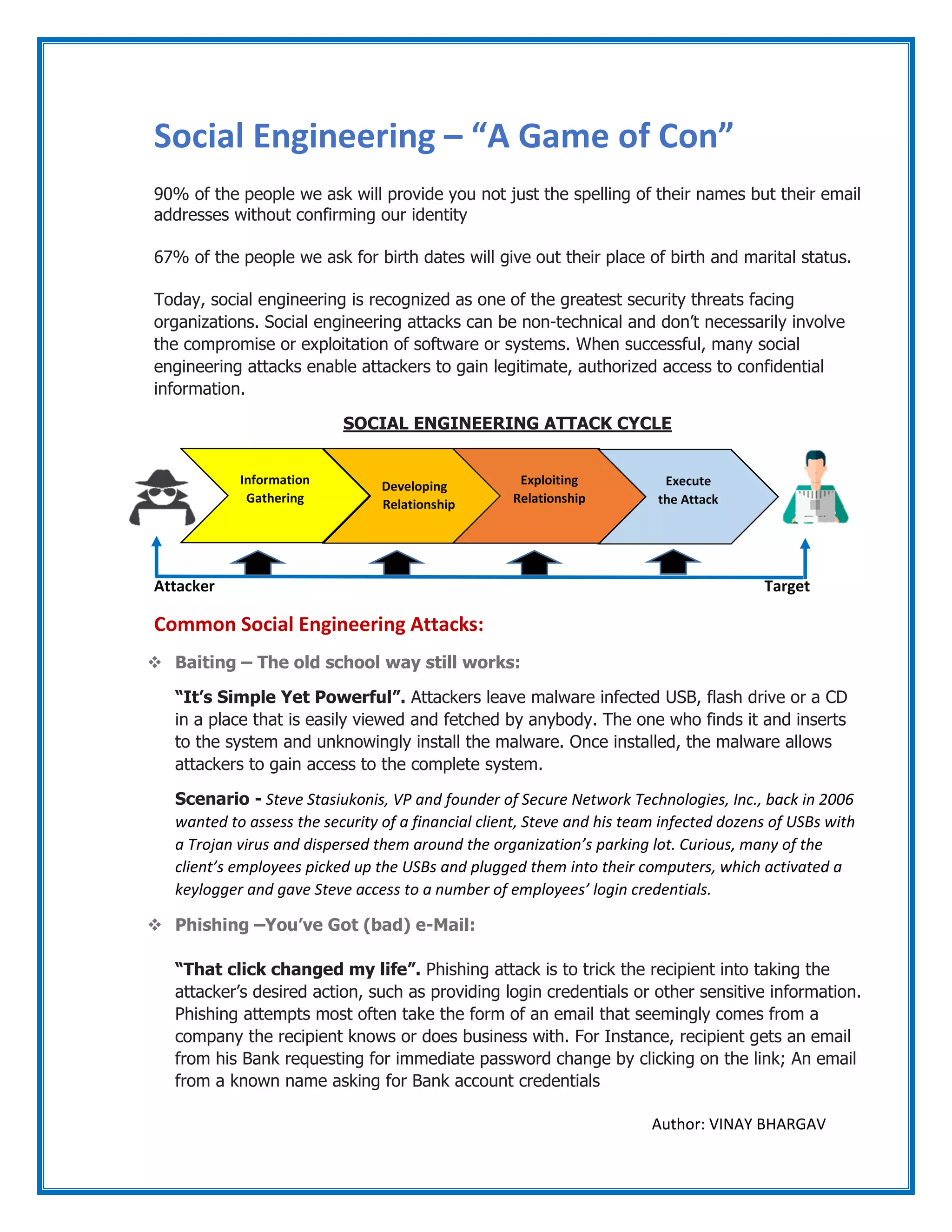 Social Engineering | PDF