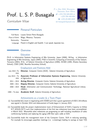 lspb_cv | PDF | IT and Internet Support | Internet