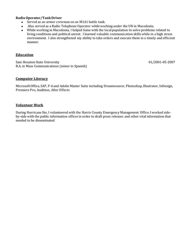 Dennis Butterworth - Resume | DOCX