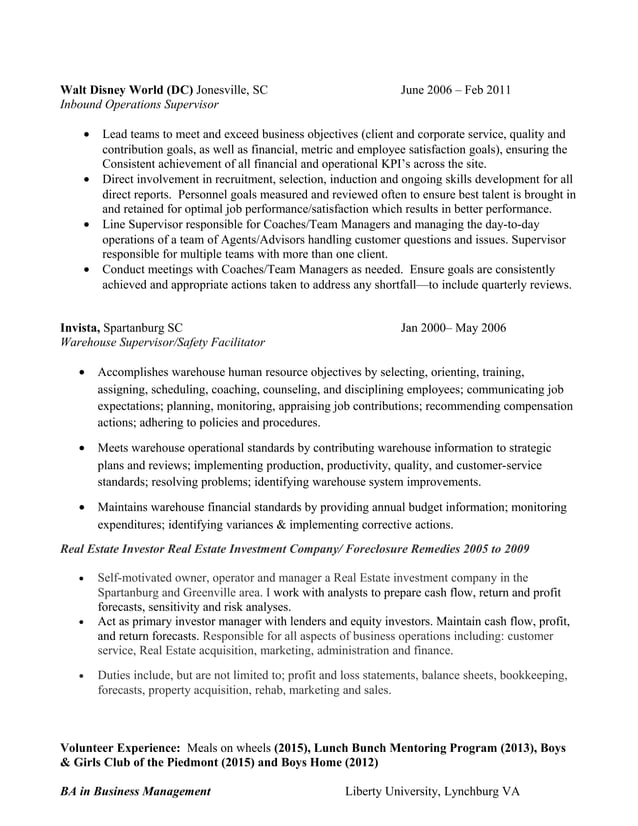 Derrick Resume 2016 | PDF