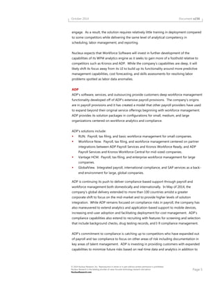 Nucleus - Technology Value Matrix 2H 2014 - WFM | PDF
