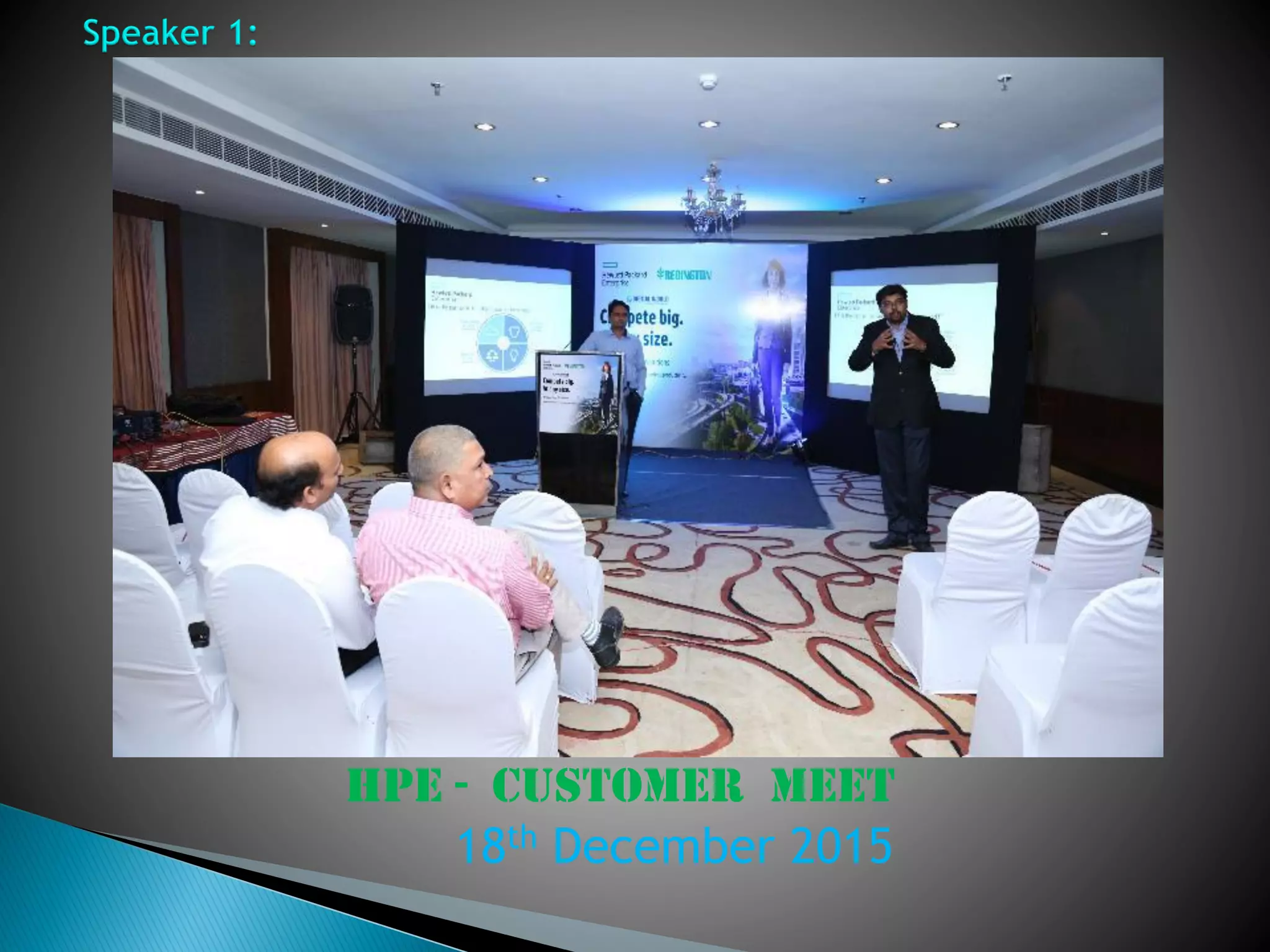 HPE Customer Meet | PPT
