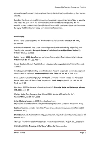 Slum tourism, Is it responsible | PDF | Debated Sensitive Social Issues ...