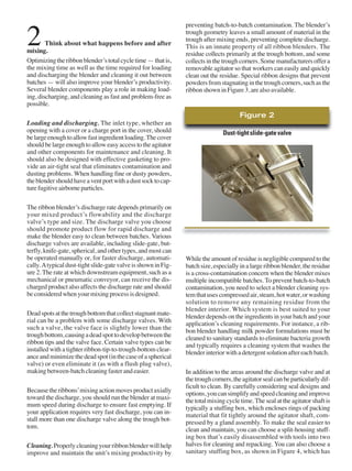 Ways to Optimize Ribbon Blender Efficiency, PBE Jan 2008 | PDF