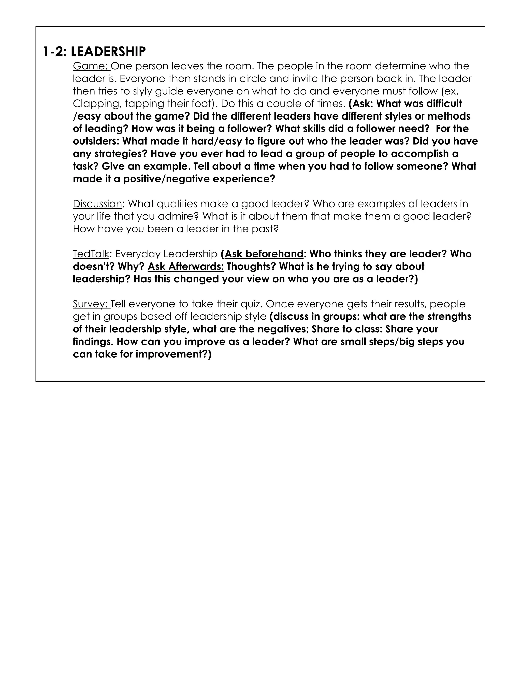 Intern detail schedule | PDF