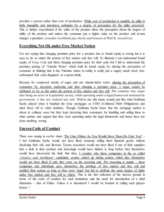 Ethics in Capitalism | PDF