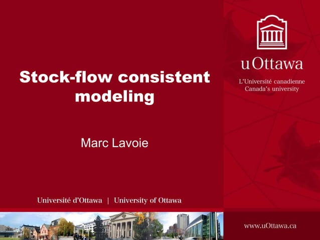 2014 Stock Flow Consistent Modeling workshop | PPT | Stocks and Bonds | Personal Investing