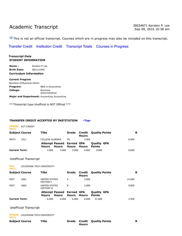 Lee.K.09111995.TRANSCRIPT | PDF